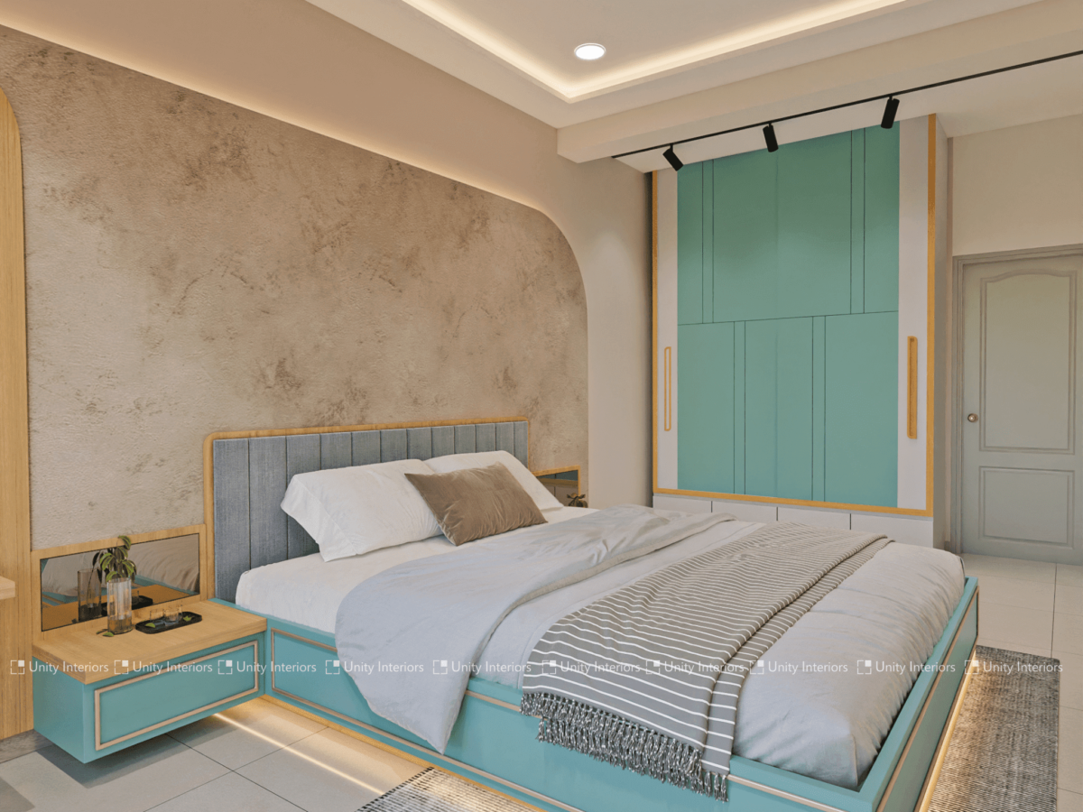 Bedroom Interior Design - 3D Modelling - Unity Interiors
