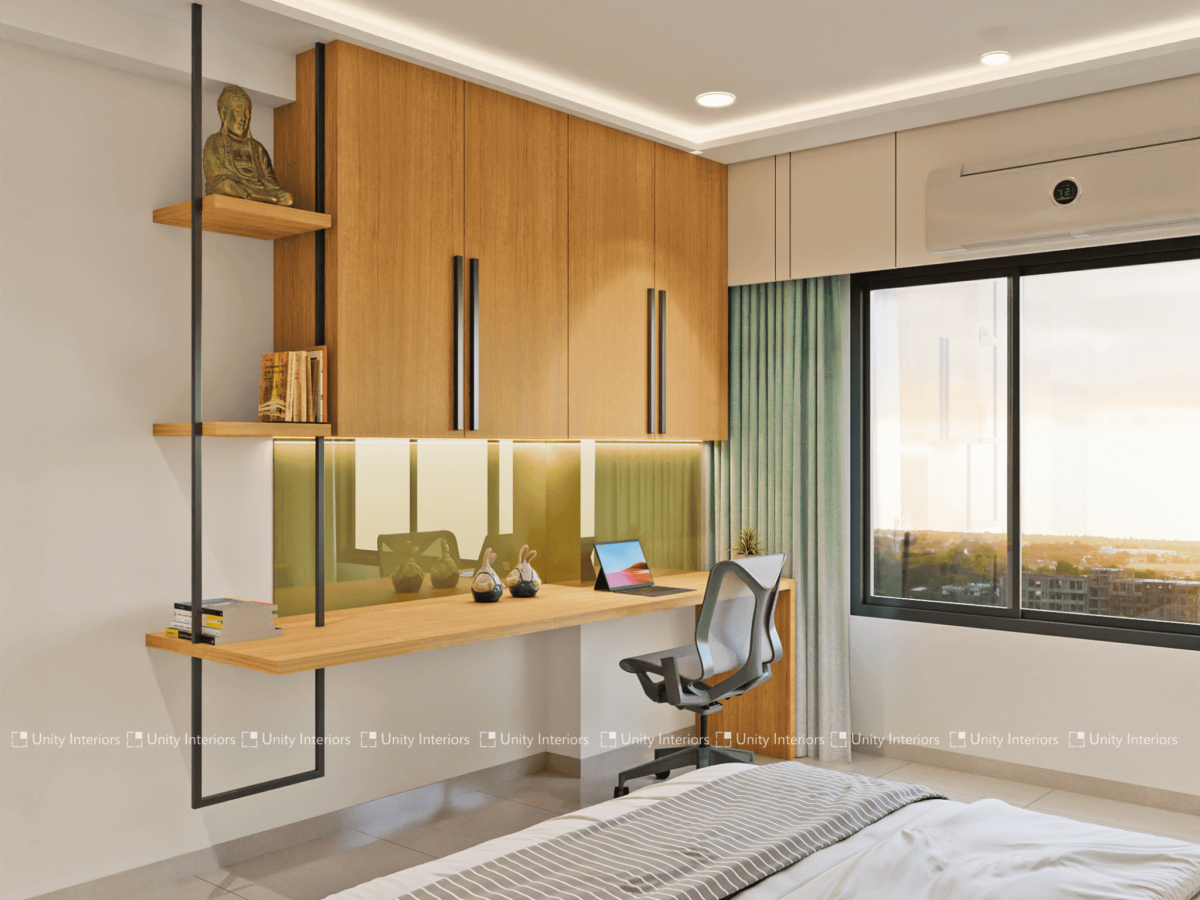 Bedroom Interior Design - 3D Modelling - Unity Interiors